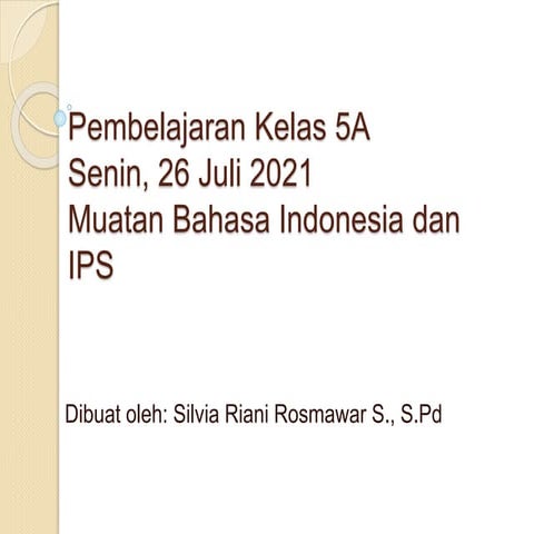 Pembelajaran T1 ST2 Kelas 5 Muatan Bahasa Indonesia dan IPS.pptx