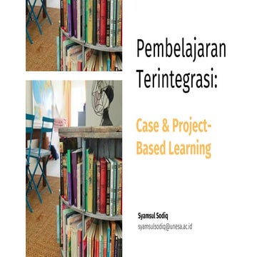 Pembelajaran terintegrasi | PPT