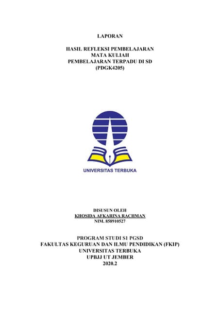 Format APKG 1 dan 2 PKP Universitas Terbuka ( UT ) Terbaru | PDF