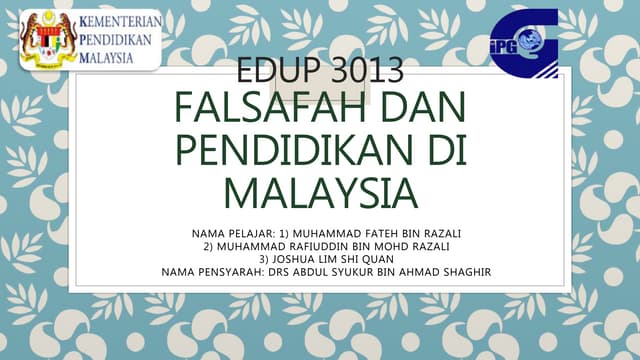 Kk edup 3013 tyler | PPTX