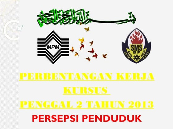 Contoh pembentangan kerja khusus BM KK penggal 3 | PPTX