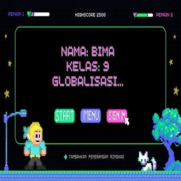 Pembentangan Kreatif Berilustrasi Dalam Trend Neon Hitam Neon Hijau ...