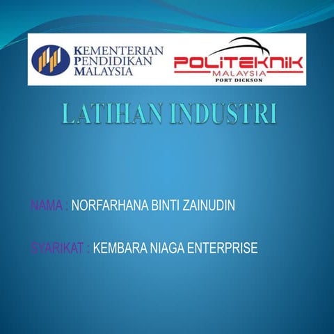 Industrial Training Final Presentation | PPTX