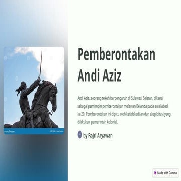 Pemberontakan-Andi-Aziz. kelas 12 sejarah indonesia | PPT