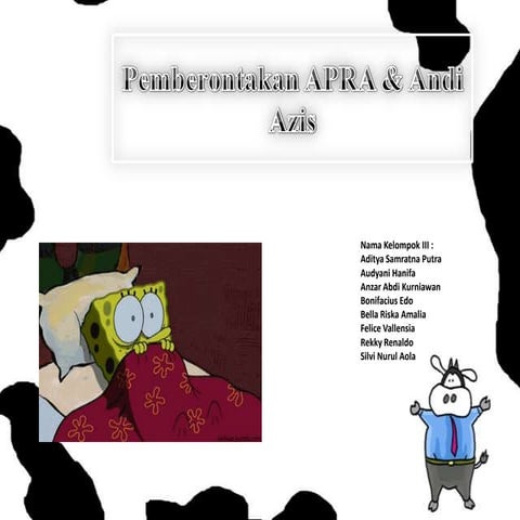 Pemberontakan APRA & Andi Azis | PPTX