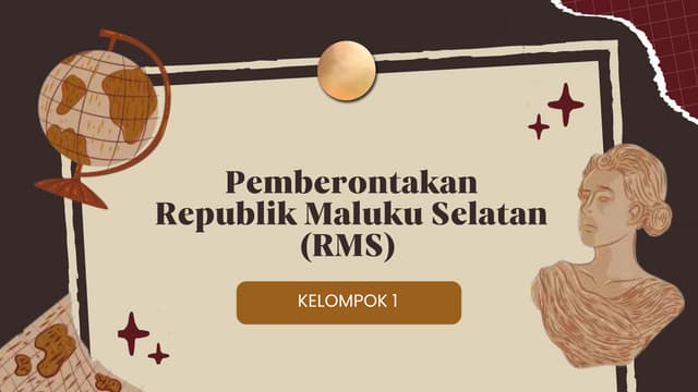 Republik maluku selatan (rms) | PPTX