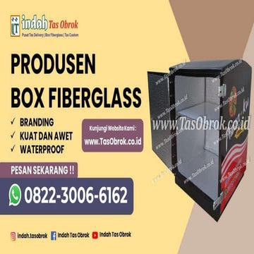 WA/TELP : 0822-3006-6162, Harga Box Fiberglass Rumah Makan Padang ...