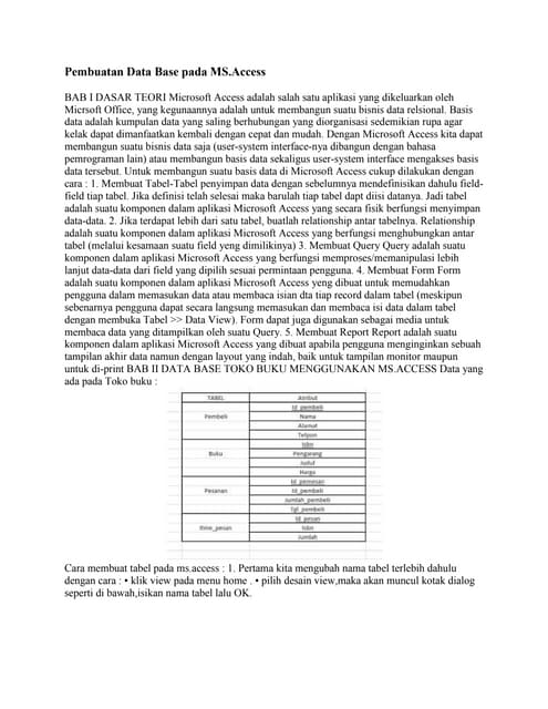 Modul microsoft acces 2013 hhh | PDF