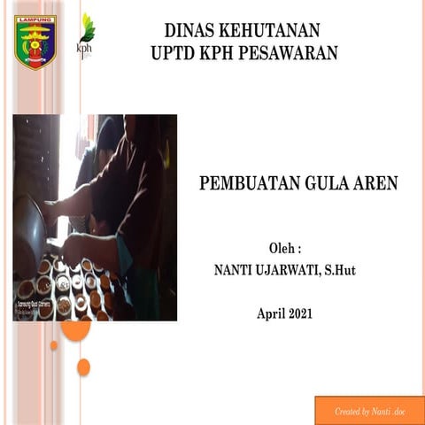 Pembuatan gula aren aren aren aren .pptx