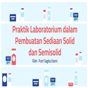 materi pulvis dan pulveres untuk SMKS Farmasi | PPT