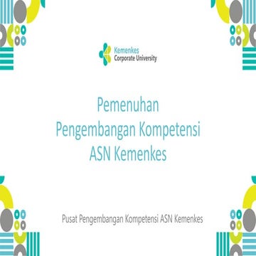 pemenuhan pengembangan kompetensi pegawai | PDF