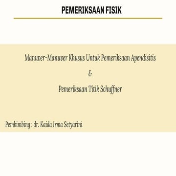 PEMERIKSAAN (APENDISITIS & SCHUFFNER) fixx.pptx