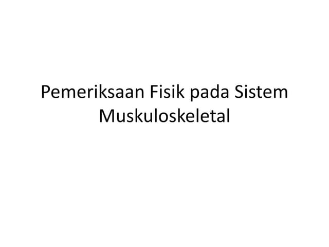 Pengukuran rom | PDF