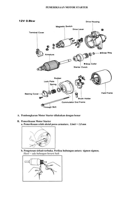 PENGECEKAN MOTOR STARTER.pptx