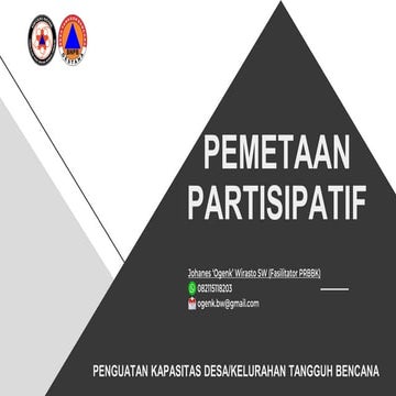 PEMETAAN PARTISIPATIF | PDF