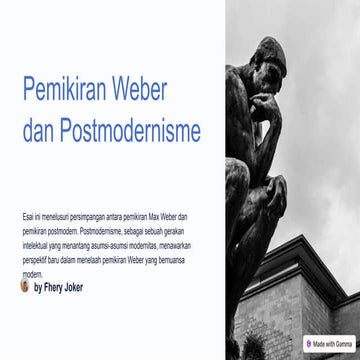 Pemikiran-Weber-dan-Postmodernisme (1).pptx