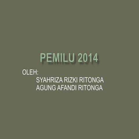 PEMILU 2014.pptx