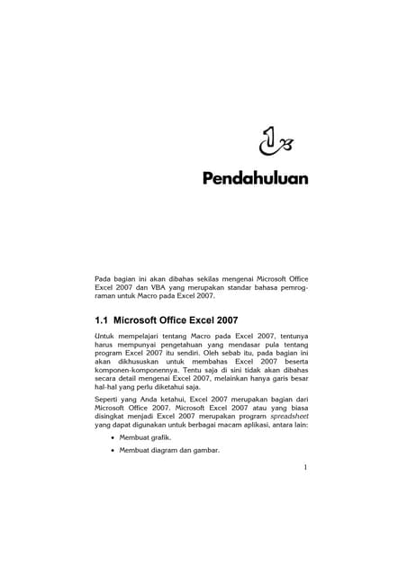 Tutorial Microsoft Excel 2007 Pdf