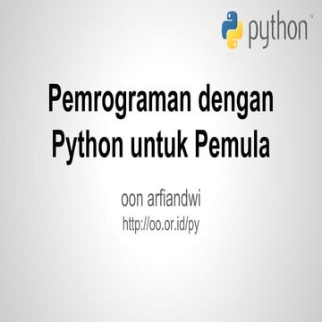 An Overview Of Python With Functional Programming