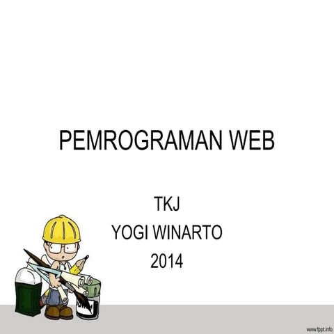 Materi Pemrograman Web kelas XI Kumer.pptx