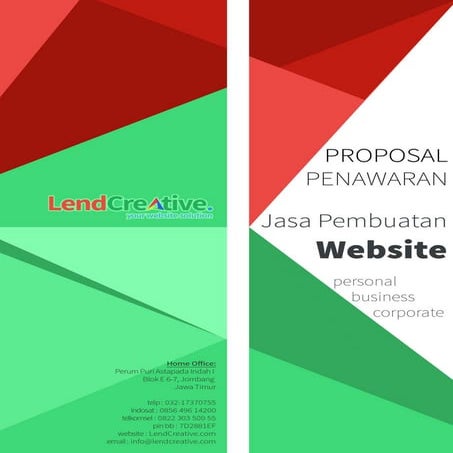 Contoh Proposal Web Design | PDF