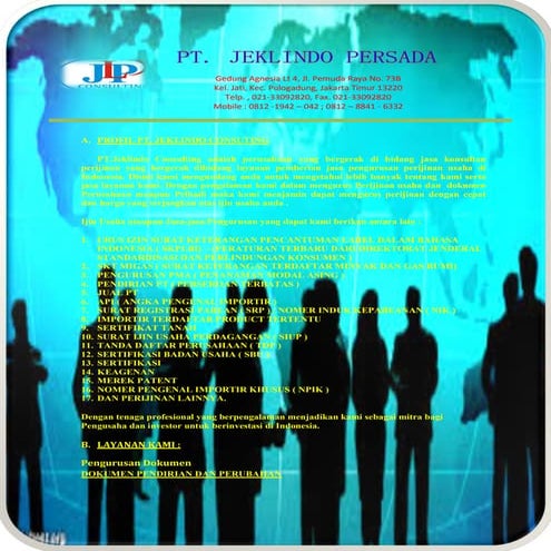 Mengurus SIUJPT Perusahaan | PDF