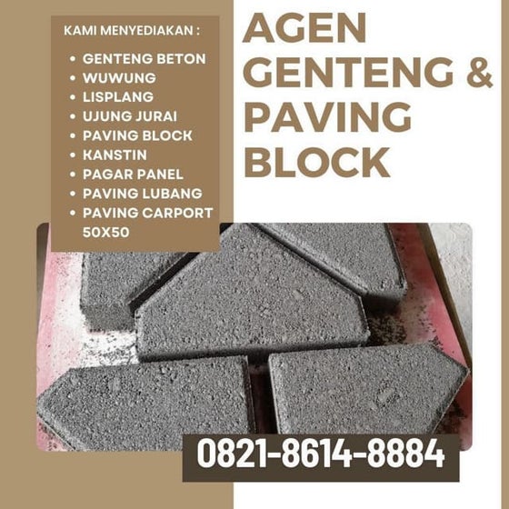 Supplier paving block untuk jalan Klojen | PPT