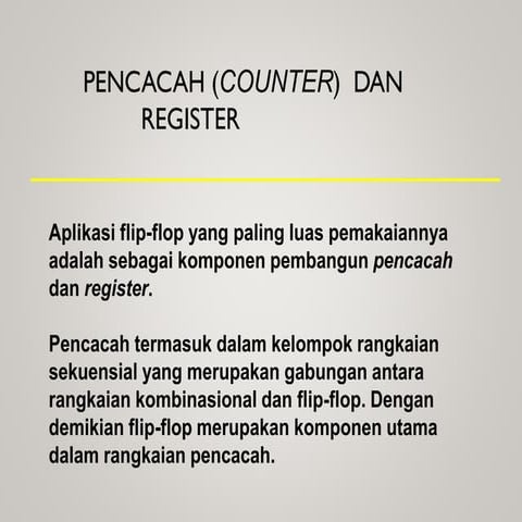 COUNTER SINKRON DAN ASINKRONUS | DOCX