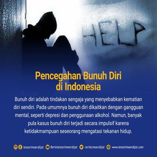 Pencegahan Bunuh Diri di Indonesia | PDF