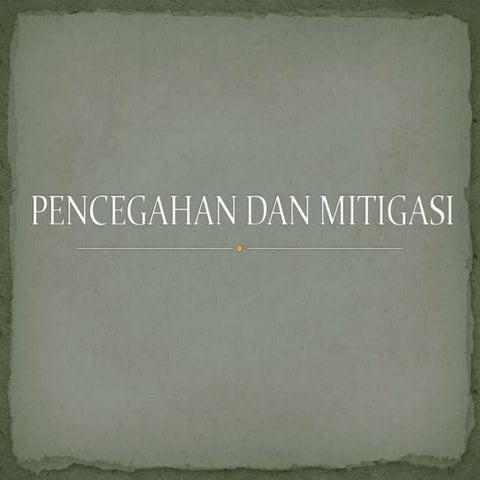 Makalah Mitigasi Bencana Pesisir - Potensi Bencana Pesisir dan Upaya Mitigasi Bencana di ...
