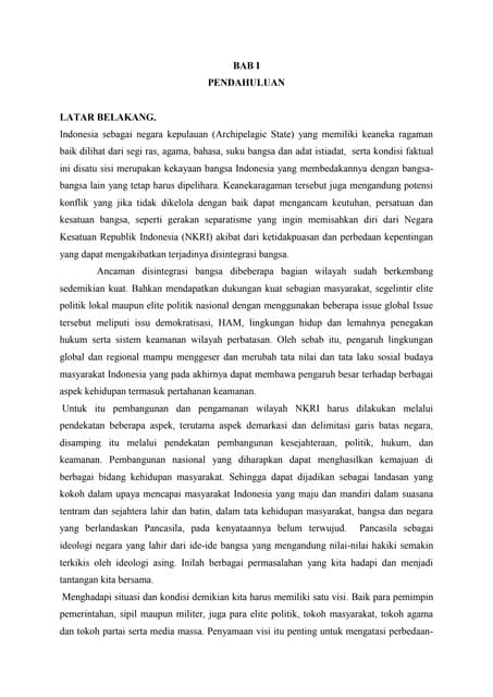 Kewaspadaan Nasional | PDF