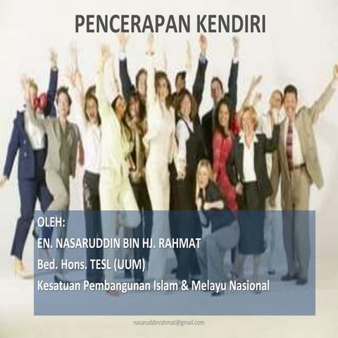 Pencerapan diri | PPT