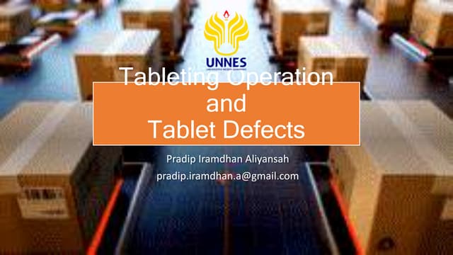 CMA-CPP-CQA for oral solid dosageform | PPTX