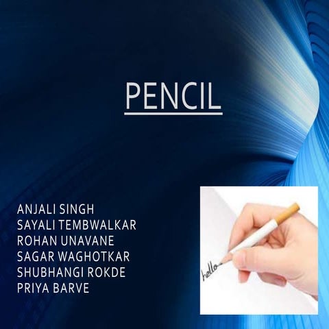 Pencil | PPTX