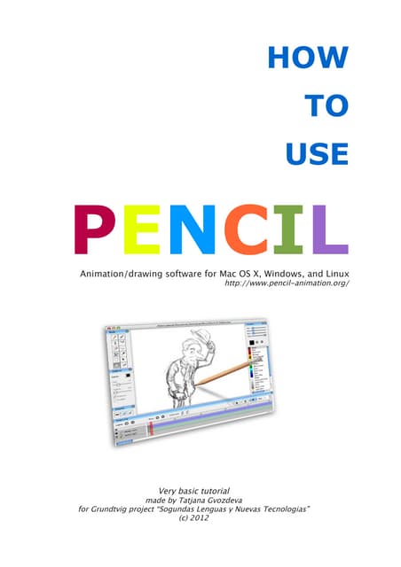 Pencil animation tutorials | PDF