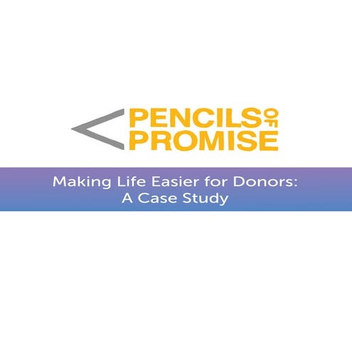 Pencils of Promise Case Study | PDF