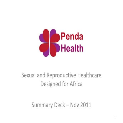 Penda health summary deck v5 | PPT