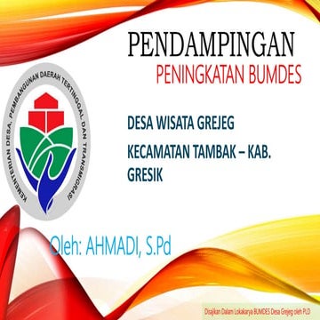 Pendampingan BUMDES | PPTX