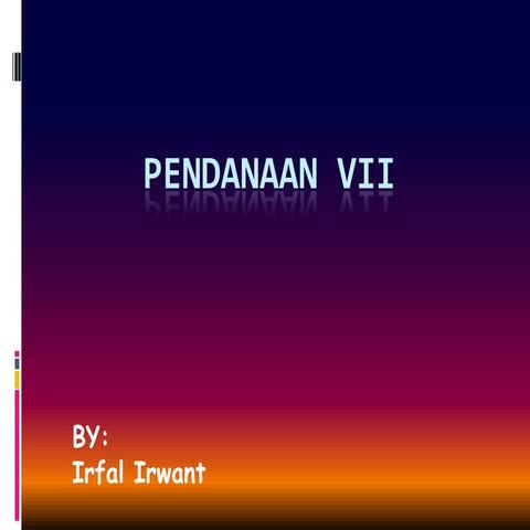 Pendanaan 2 | PPT