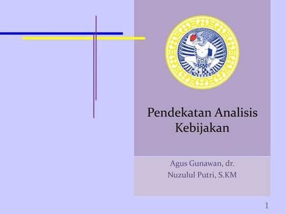 Model dan pendekatan dalam analisis kebijakan publik (public policy) | PPS