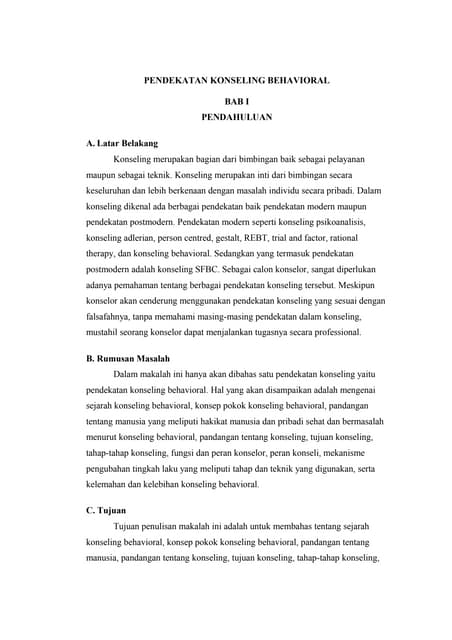 Verbatim terapi client centered CC (REFRENSI) | PDF
