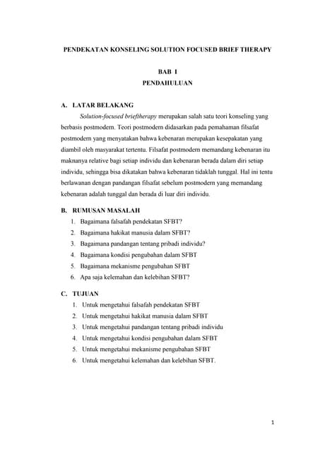 Verbatim terapi client centered CC (REFRENSI) | PDF