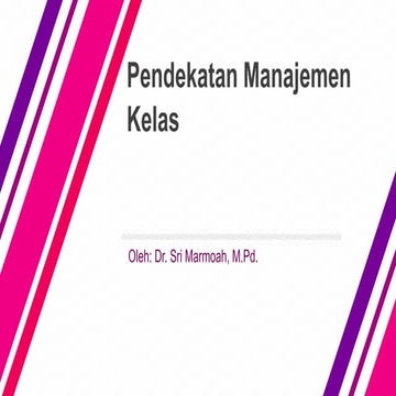 Pendekatan Manajemen Kelas I.pptx