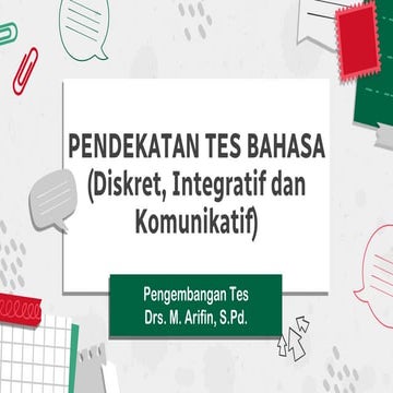 Pendekatan Tes Bahasa Kelompok 4.pptx