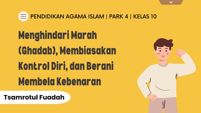 PAI Kelas 12 SMA - Dampak Negatif Sikap Munafik, Keras Hati, dan Keras ...