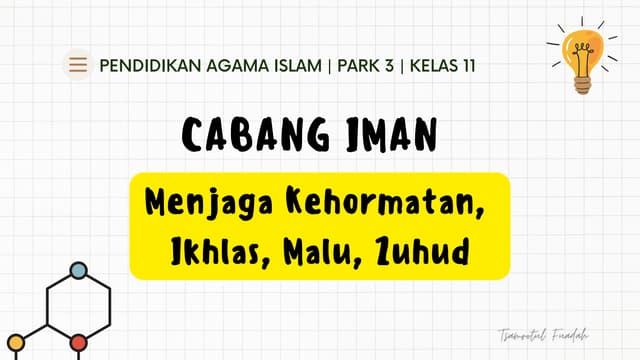 PAI Kelas 12 SMA - Dampak Negatif Sikap Munafik, Keras Hati, dan Keras ...
