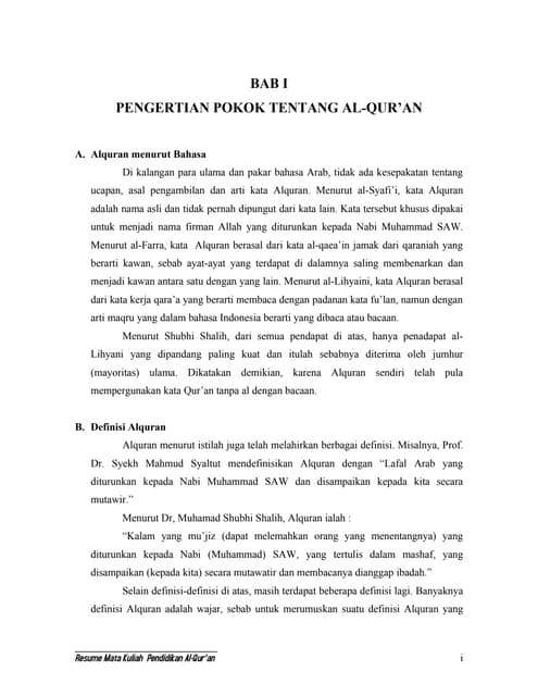 Makalah (pentingnya pendidikan dalam perspektif islam) | DOC