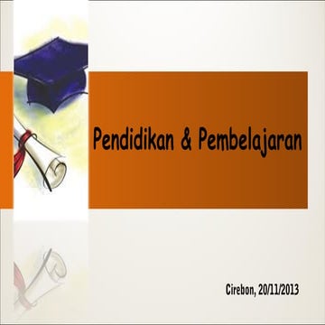 Pendidikan & pembelajaran | PPT