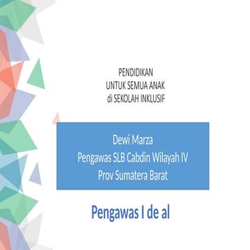 Pendidikan untuk semua Indahnya berbagi sesama | PPTX