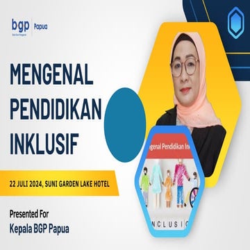 Mengenal lebih tentang pendidikan inklusif | PDF